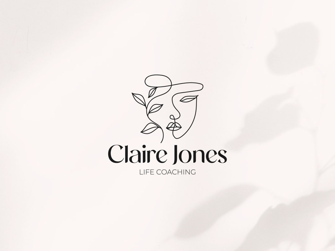 Face Logo Design, Abstract Face Logo, Face Lineart Logo Mental Health ...