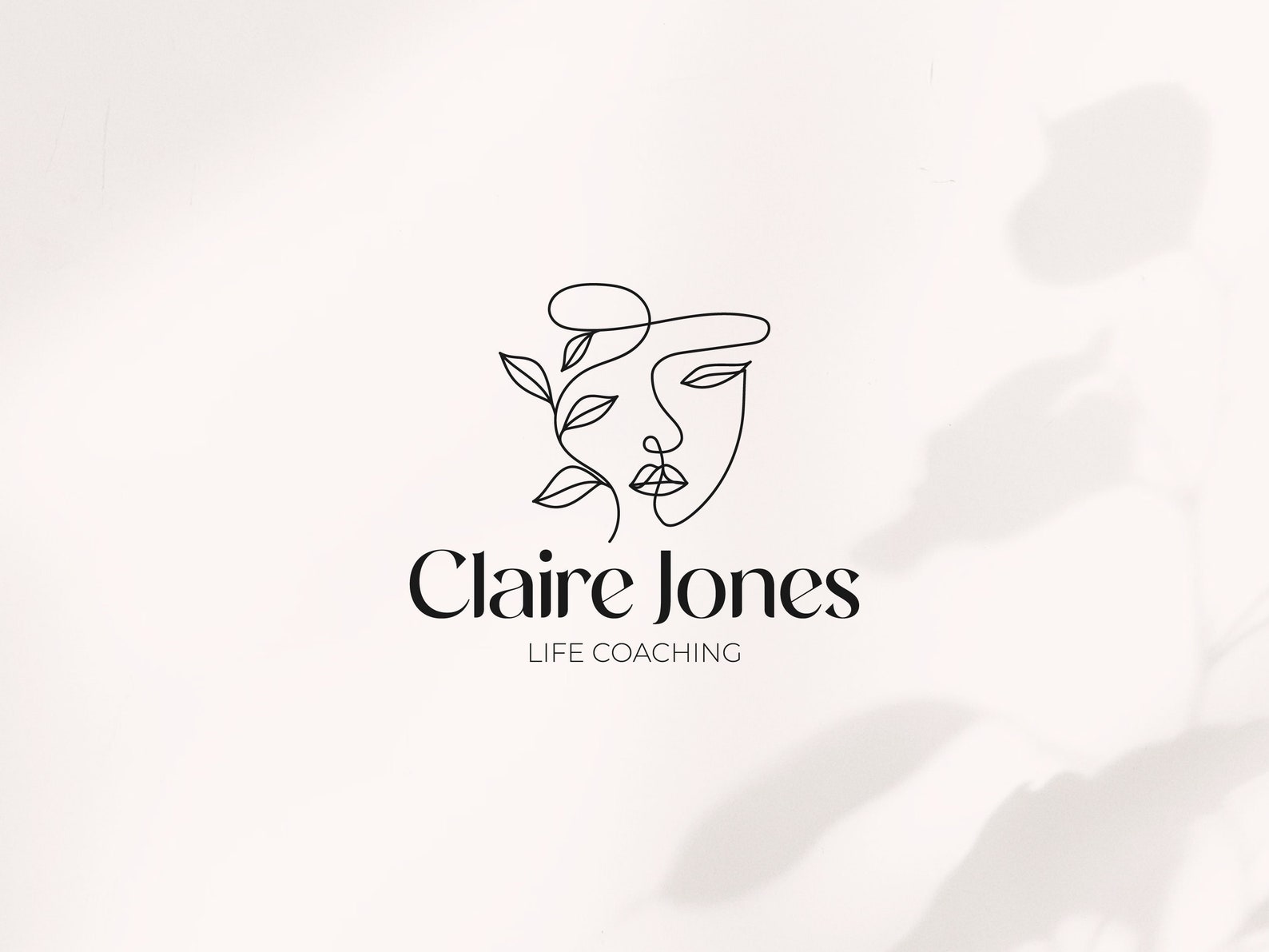 Face Logo Design Abstract Face Logo Face Lineart Logo Mental - Etsy