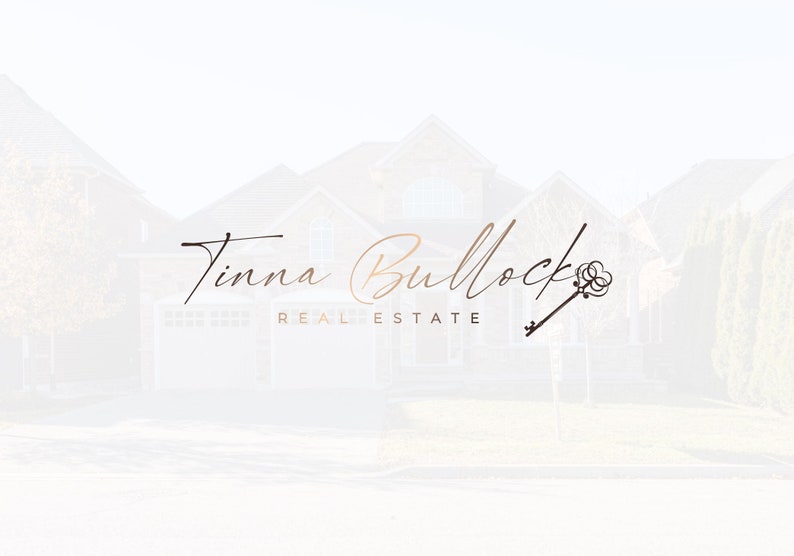 Luxury Real Estate Logo Realtor Logo Key Logo Design Gold - Etsy