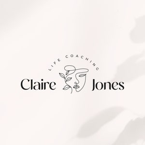 Face Logo Design, Abstract Face Logo, Face Lineart Logo Mental Health ...