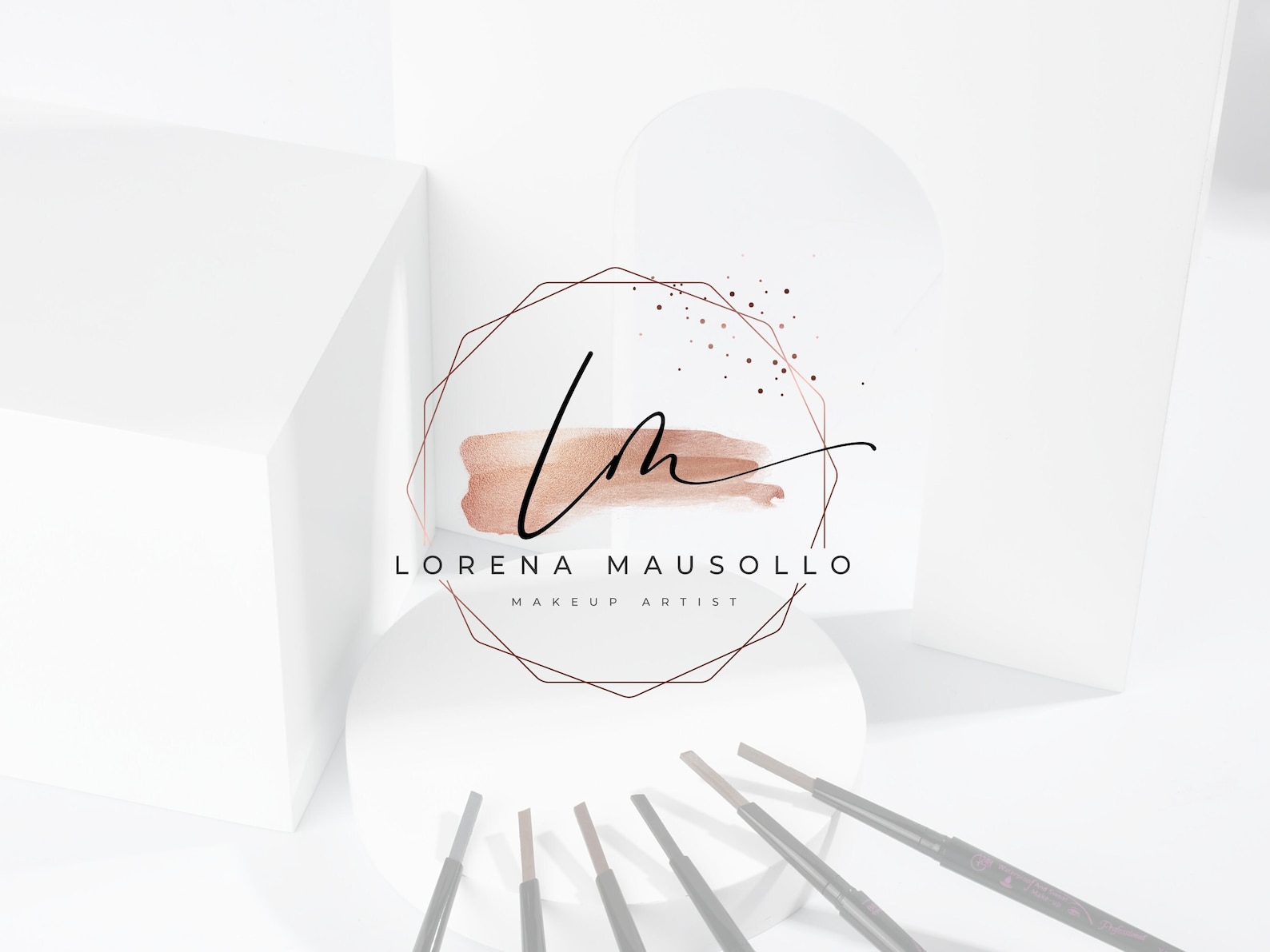 Makeup Artist Logo Modern Logo Design Beauty Studio Logo - Etsy