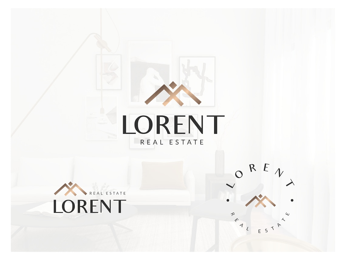 Real Estate Logo Realty Logo Realtor Marketing Real Estate - Etsy