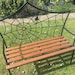 Garden Bench-handmade Garden Bench-spiders-reclaimed Wood Bench-adult ...
