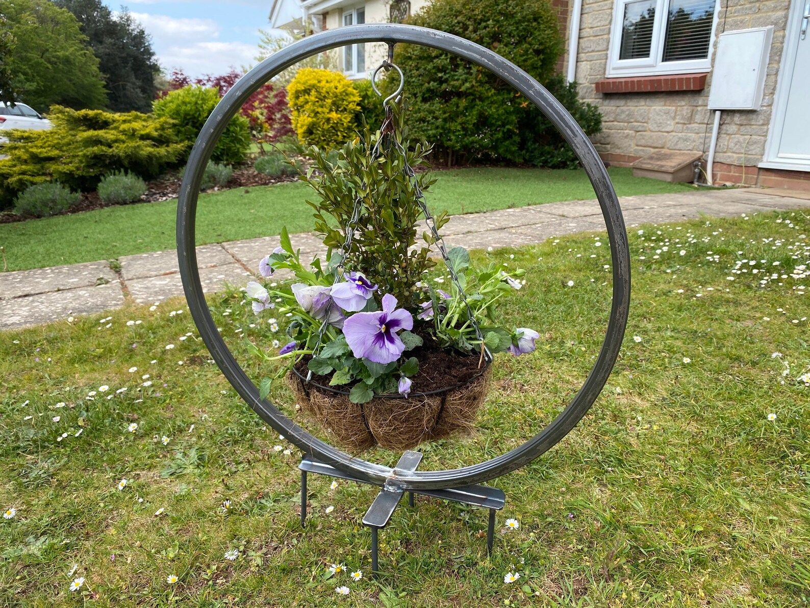 Hanging Basket Orbis Heavy Duty Hook-hanging Flower | Etsy UK