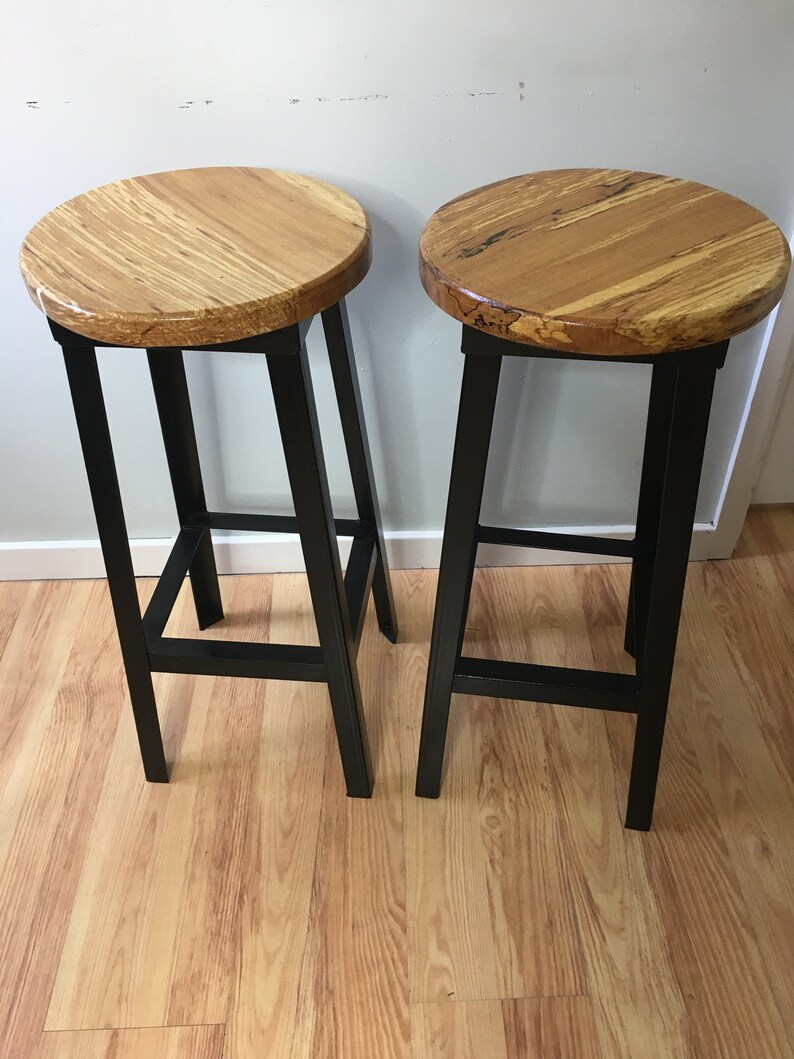 Bar Stools-kitchen Stools-games Room Stools Seats-natural - Etsy