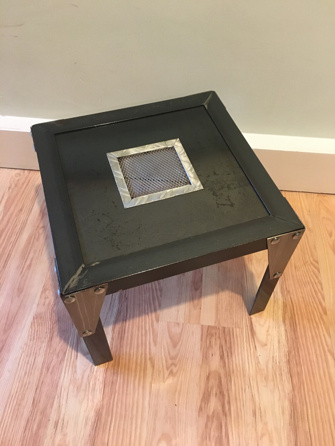 New York Loft Chic Table-industrial Modern Table-steel - Etsy