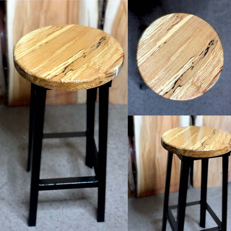 Bar Stools-kitchen Stools-games Room Stools Seats-natural - Etsy