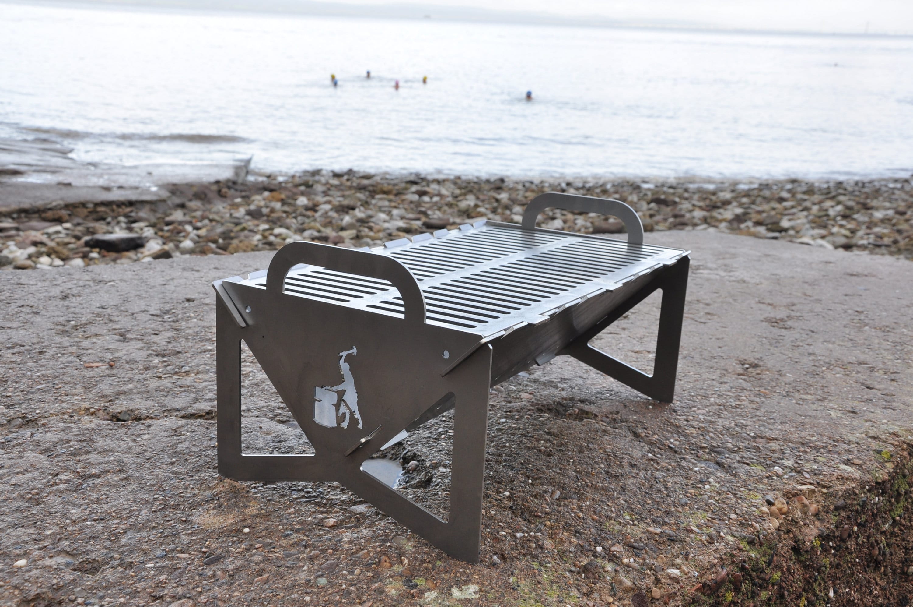 Portable Bbq-fire Pit-camping Bbq-barbecue-patio Fire-fire Hole-surfers ...