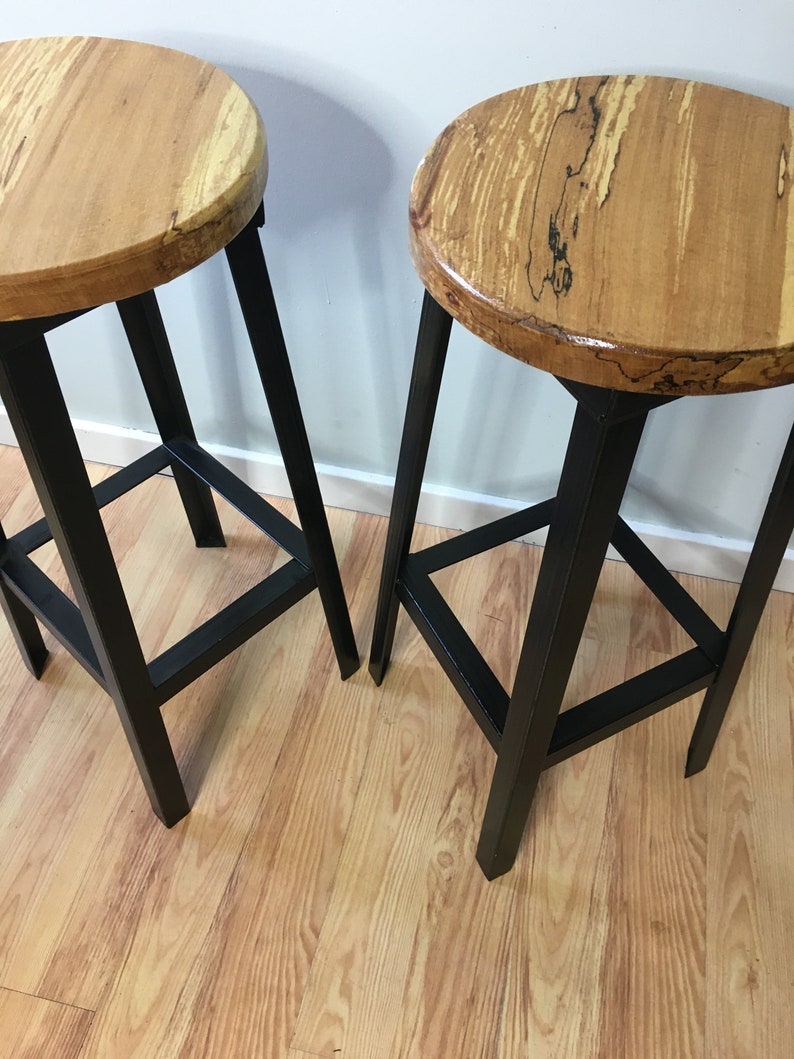 Bar Stools-kitchen Stools-games Room Stools Seats-natural - Etsy