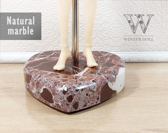 Marble Doll Posing Stand Saddle Style for Bjd Natural Marble - Etsy