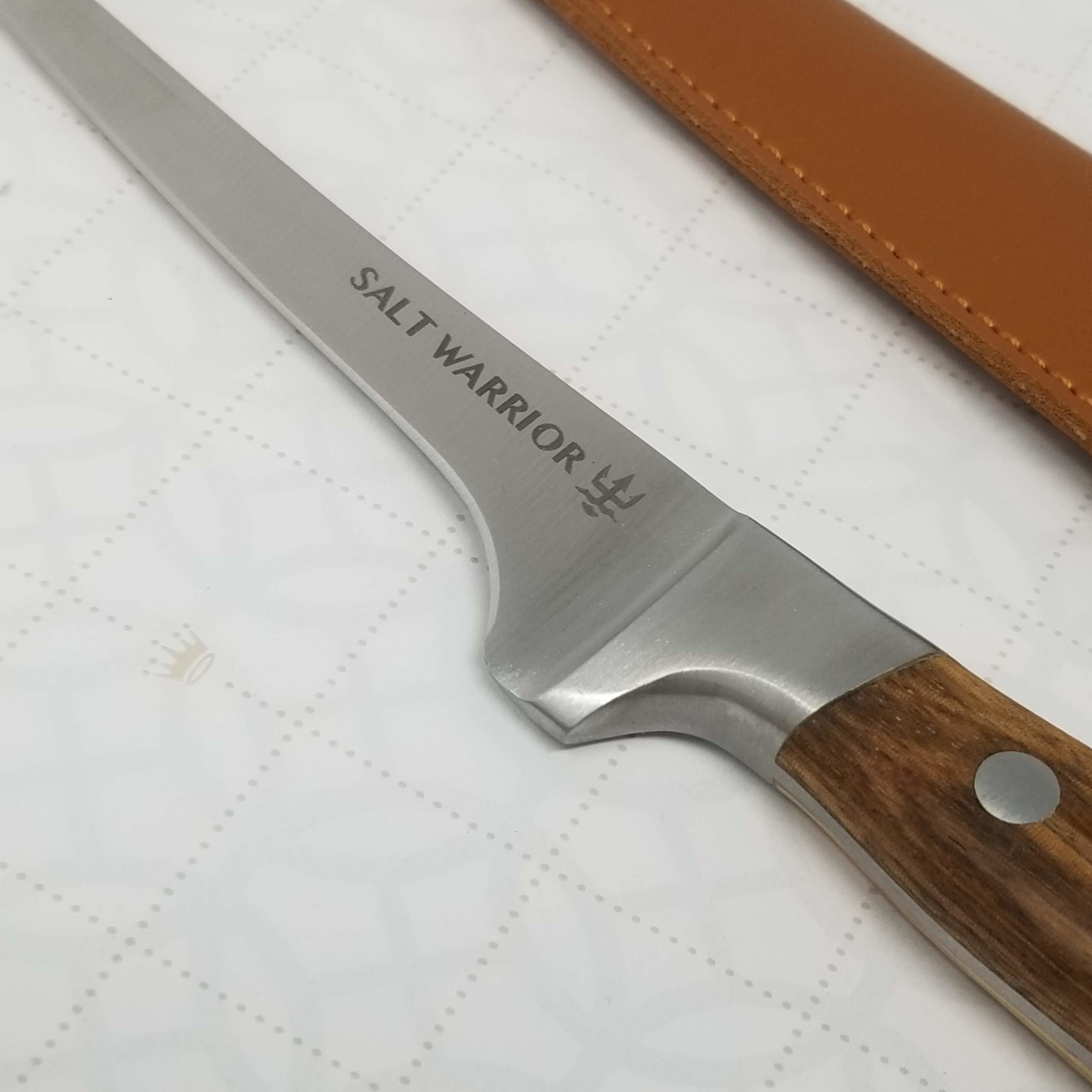 Fishing Fillet Knife + Leather Case - Etsy