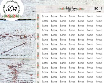 CUSTOM Script Planner Stickers Juliesplans / Julie Garza FONT - Etsy