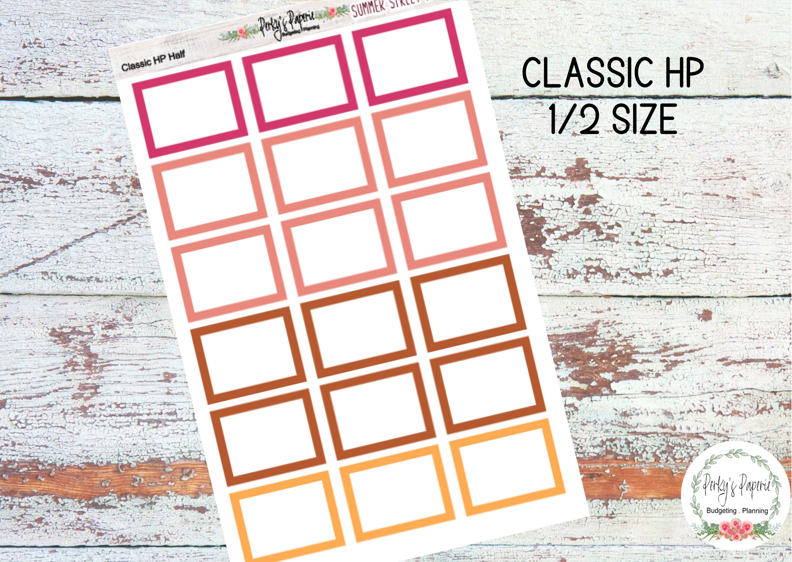 Classic HP Boxes Summer Street Party Colorful Boxes | Etsy