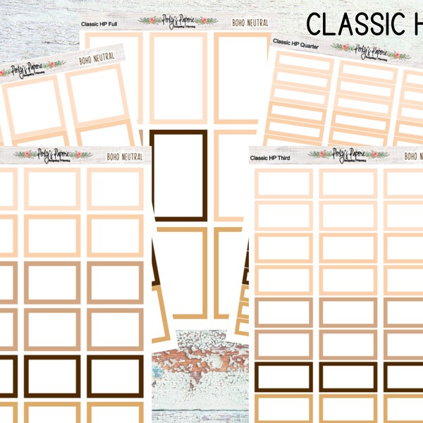 Neutral Stickers - Etsy