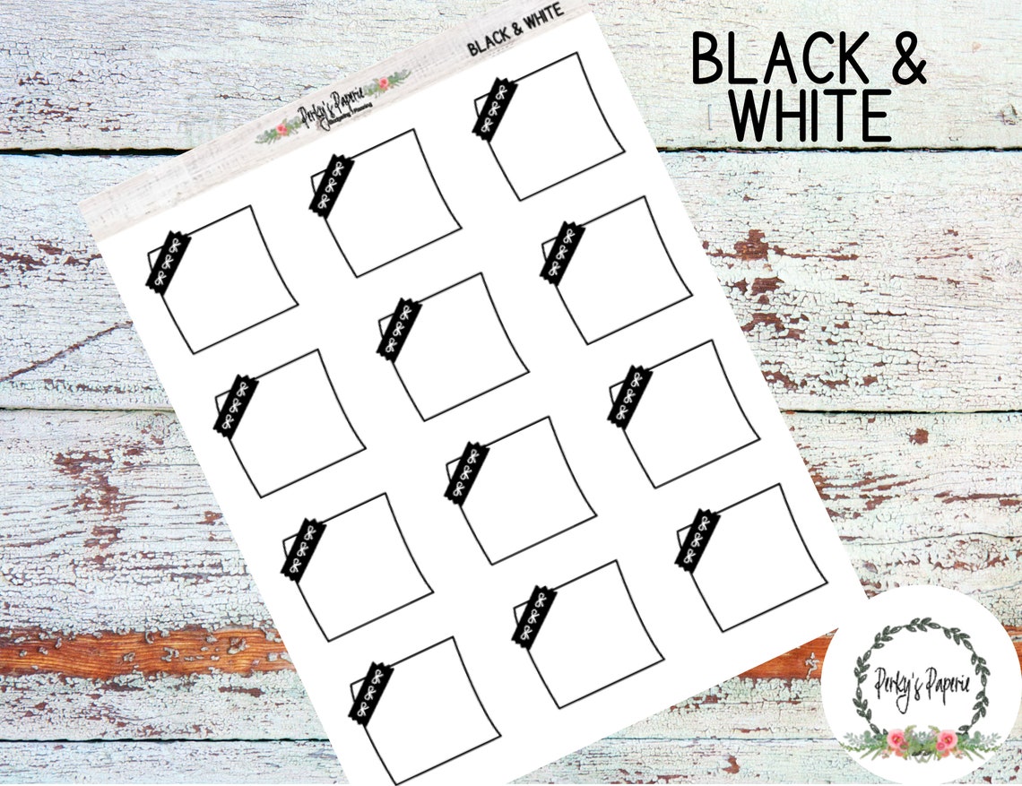 Sticky Note Planner Box Stickers Planner Stickers Take | Etsy