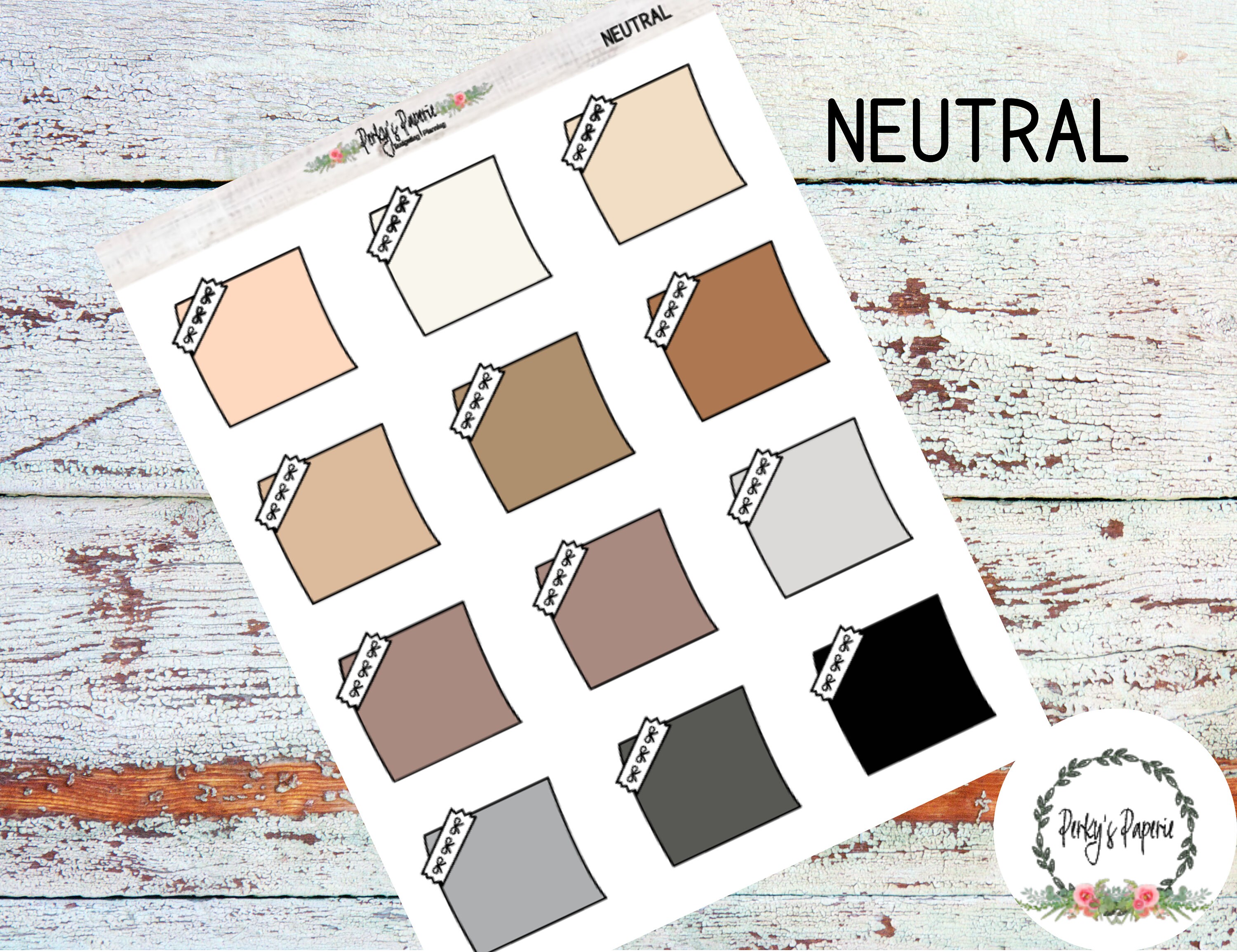 Sticky Note Planner Box Stickers Planner Stickers Take - Etsy