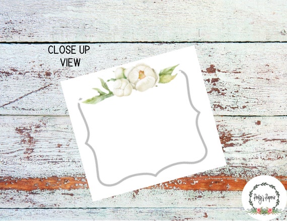 Mini Magnolia Floral Planner Box Decorative Planner Box | Etsy