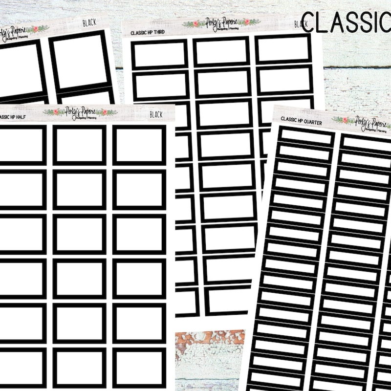 Functional Planner Box - Etsy