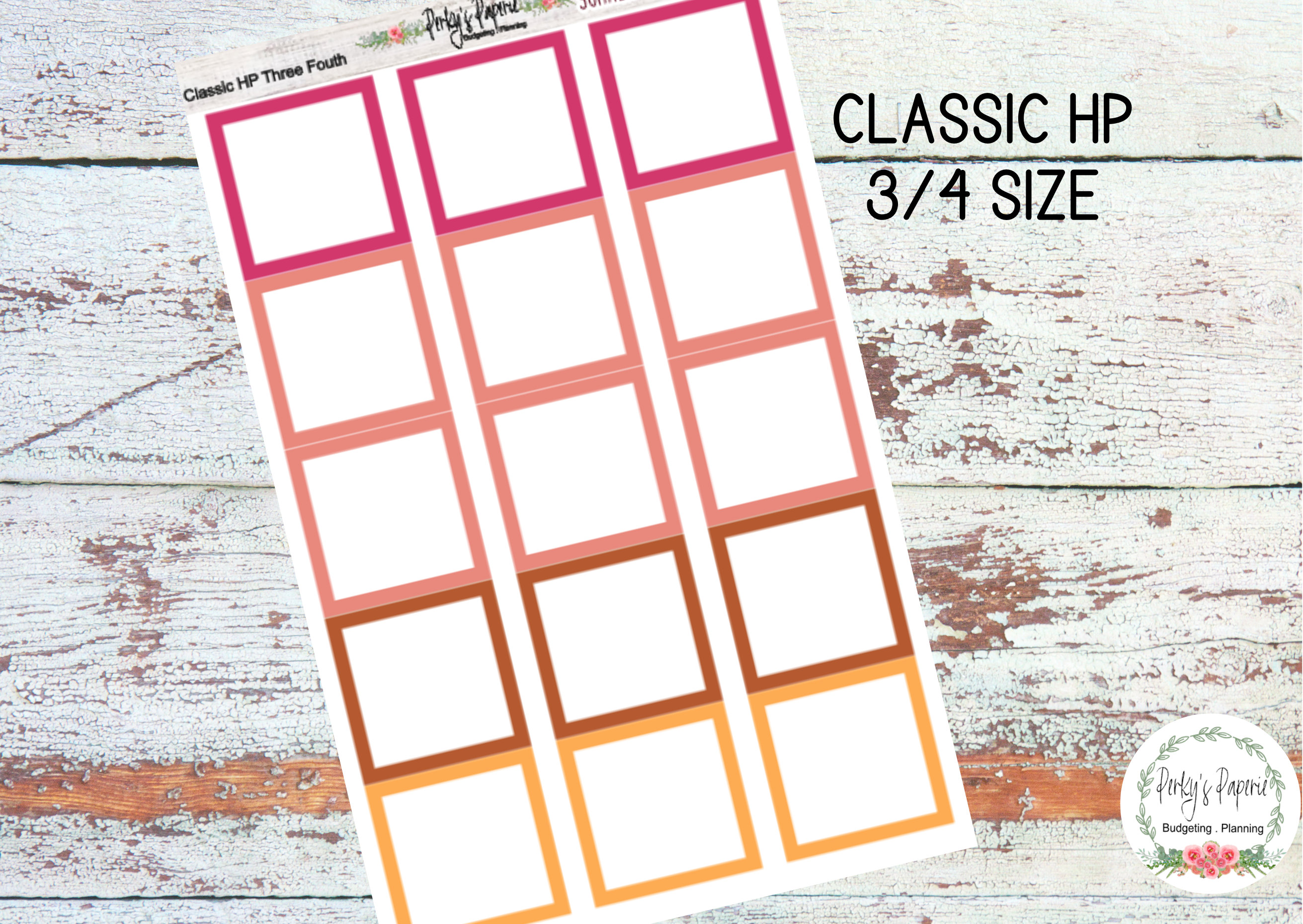 Classic HP Boxes Summer Street Party Colorful Boxes | Etsy