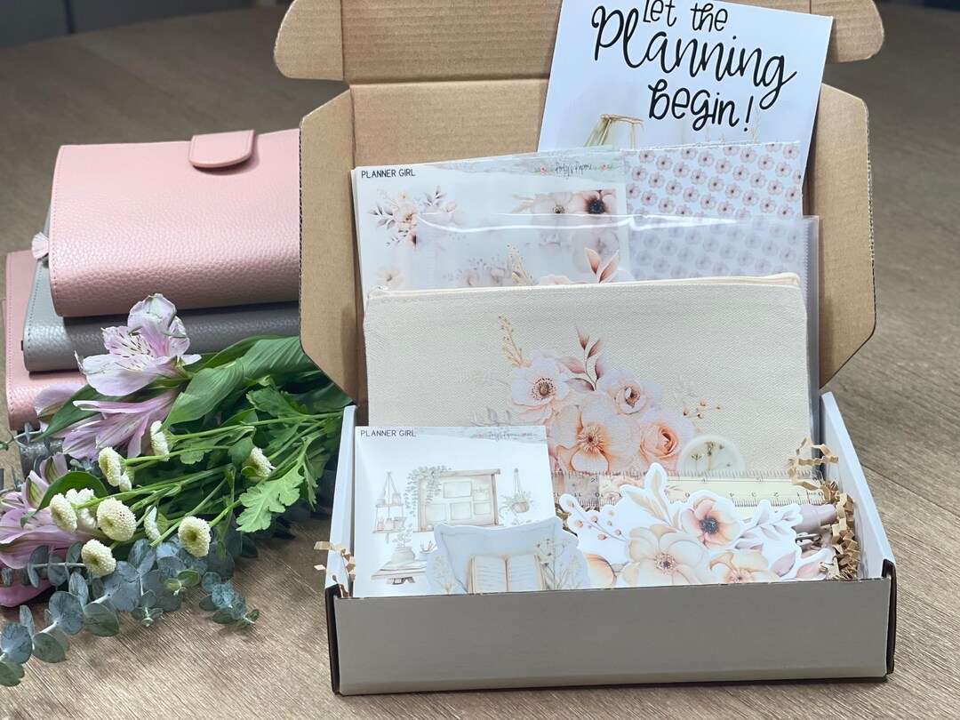 Planner Girl Sticker and Stationery Gift Box - Planning Starter Kit ...