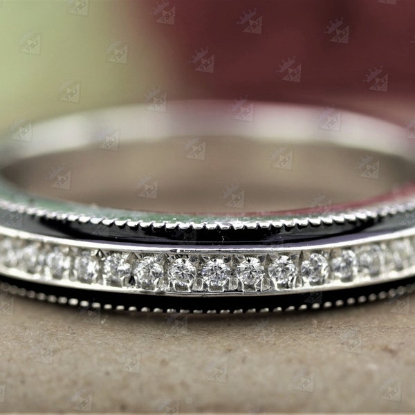 Channel Set Ring - Etsy