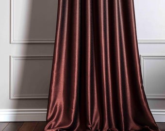 Grommet Rust Curtain - Etsy