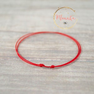 Red String Bracelet. Red String Kabbalah Amulet. Celebrity, Lucky ...