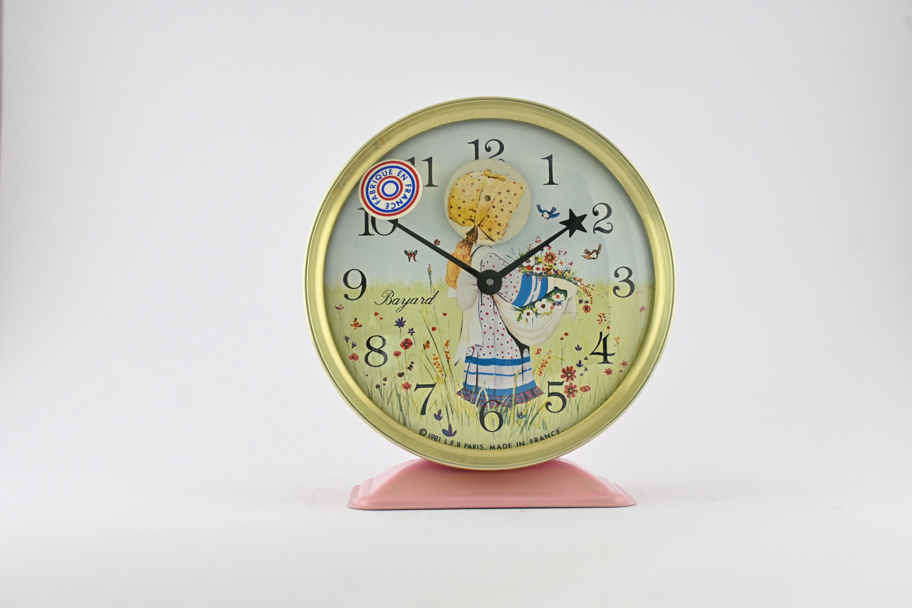 Bayard Sarah Kay Animated Alarm Clock With Box - Etsy