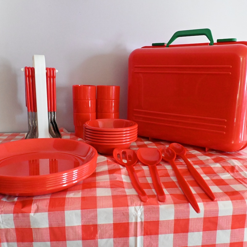 Plastic Picnic Set - Etsy