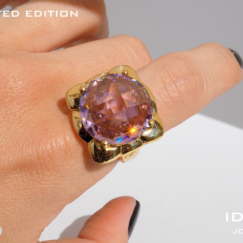 Large Stone Ring - Etsy