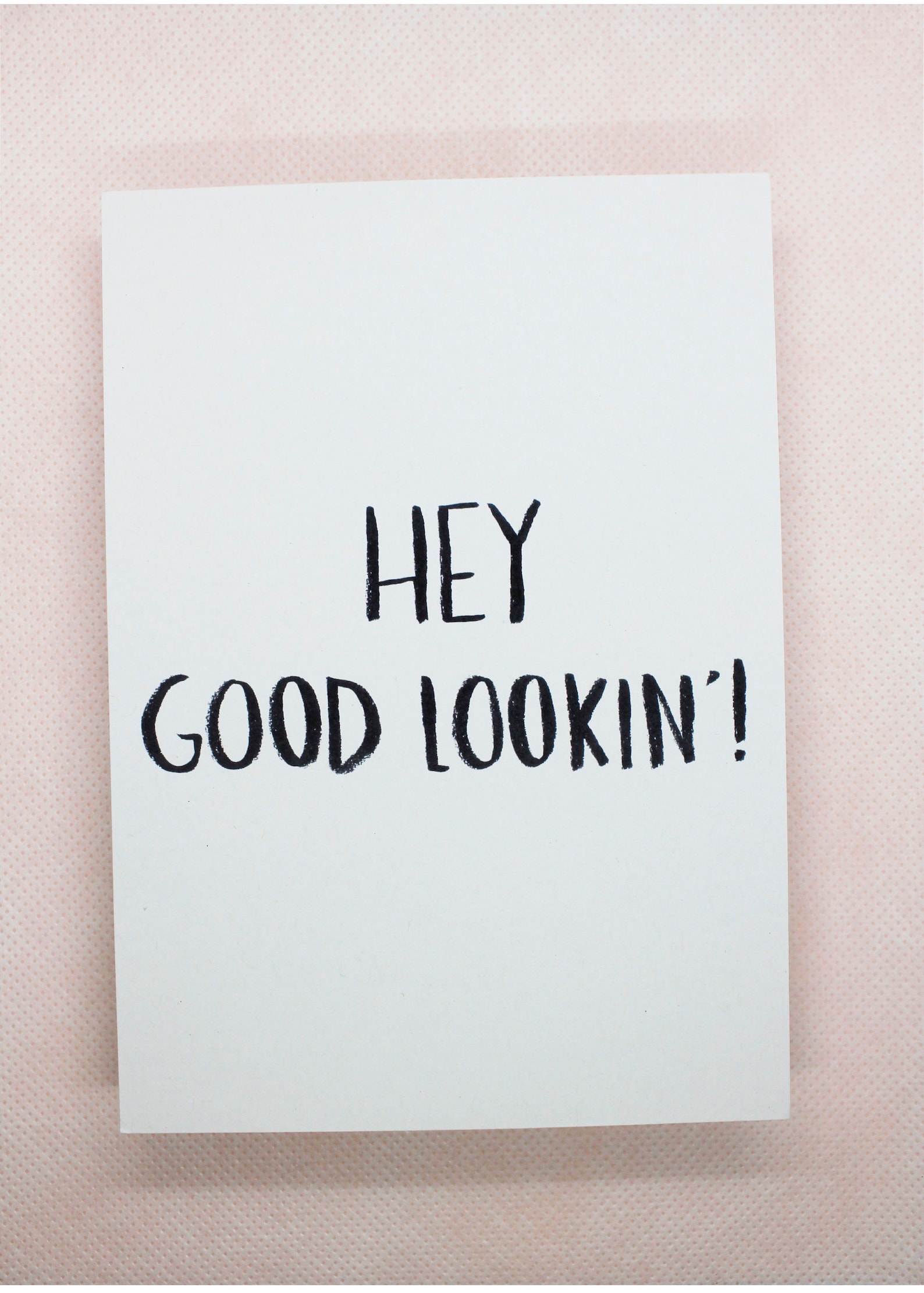 Kaartje Hey Good Lookin' - Etsy Nederland