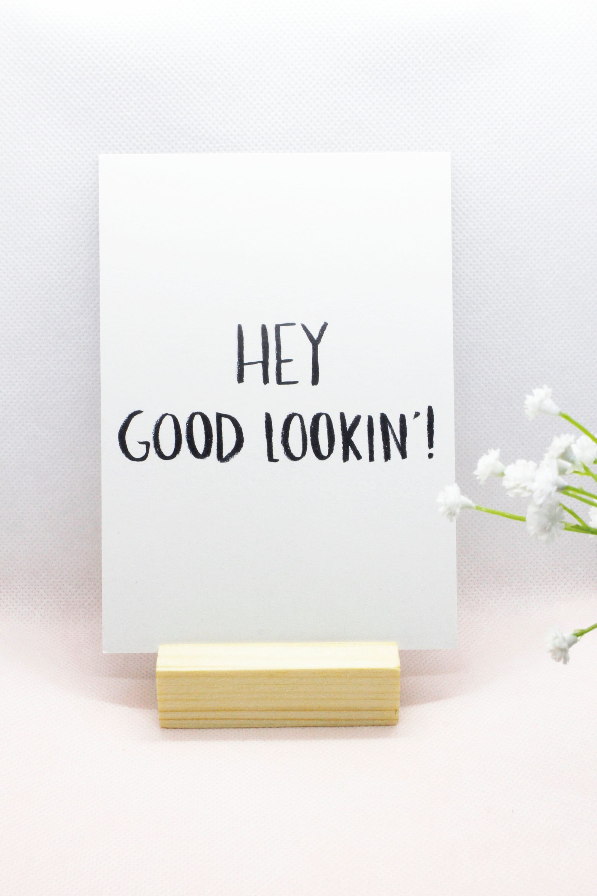 Kaartje Hey Good Lookin' - Etsy Nederland