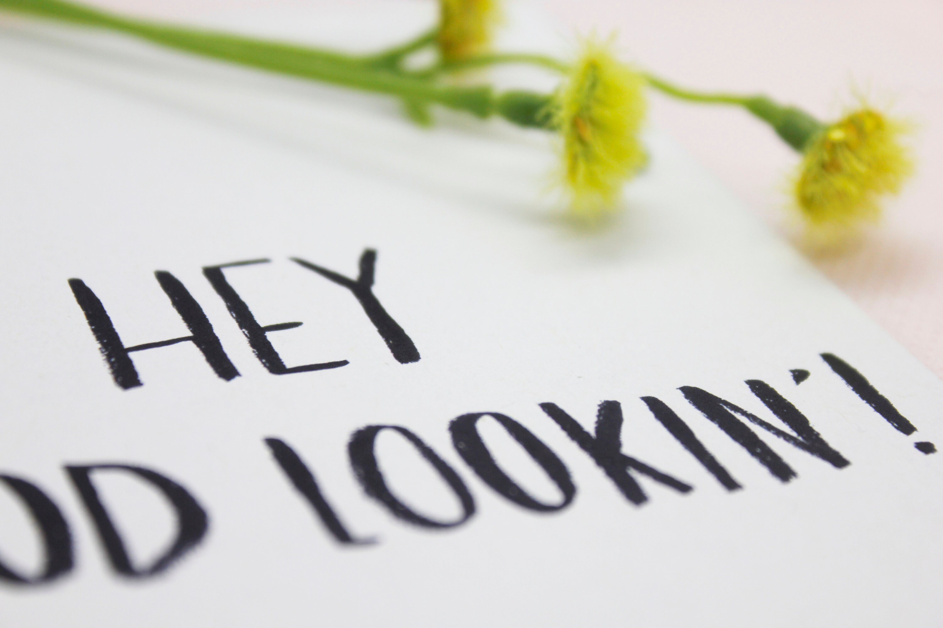 Kaartje Hey Good Lookin' - Etsy Nederland