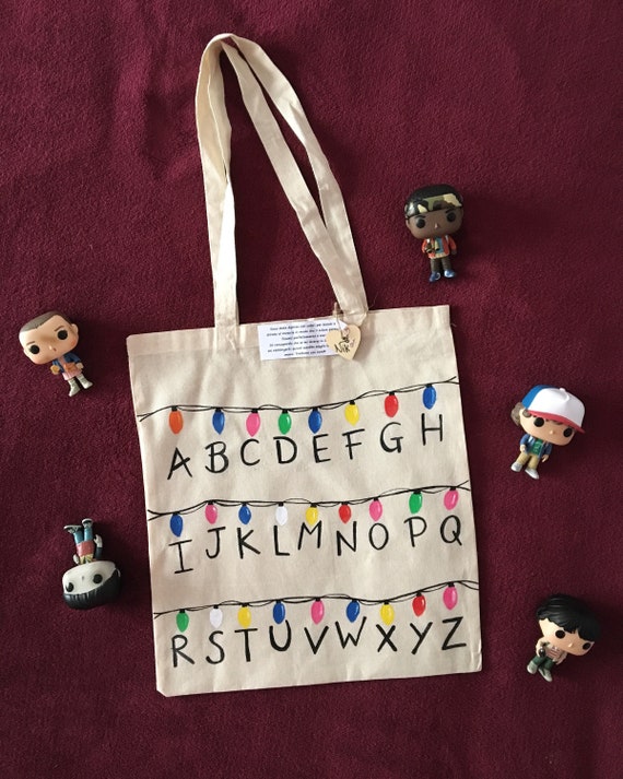 Tote Bag STRANGER THINGS NETFLIX Cotton Tv Series - Etsy