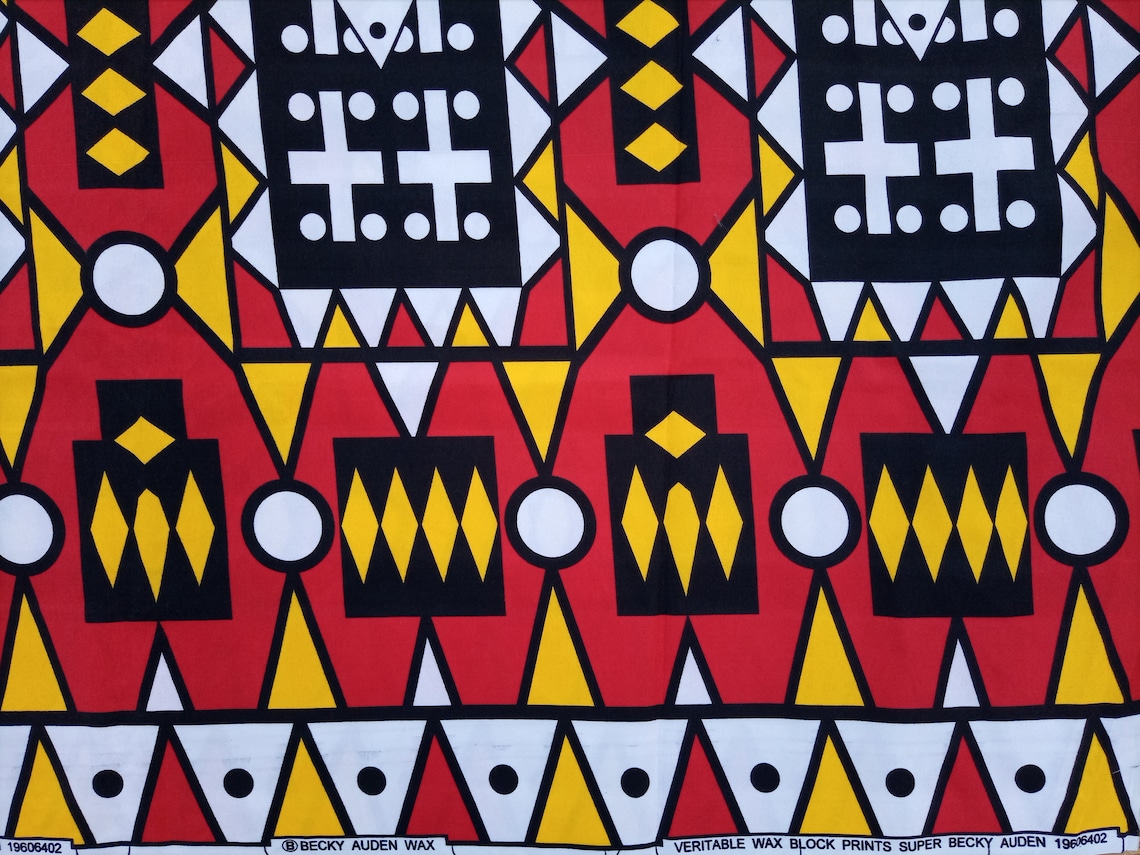 Samakaka tela angoleño tela africana Samacaca tela | Etsy