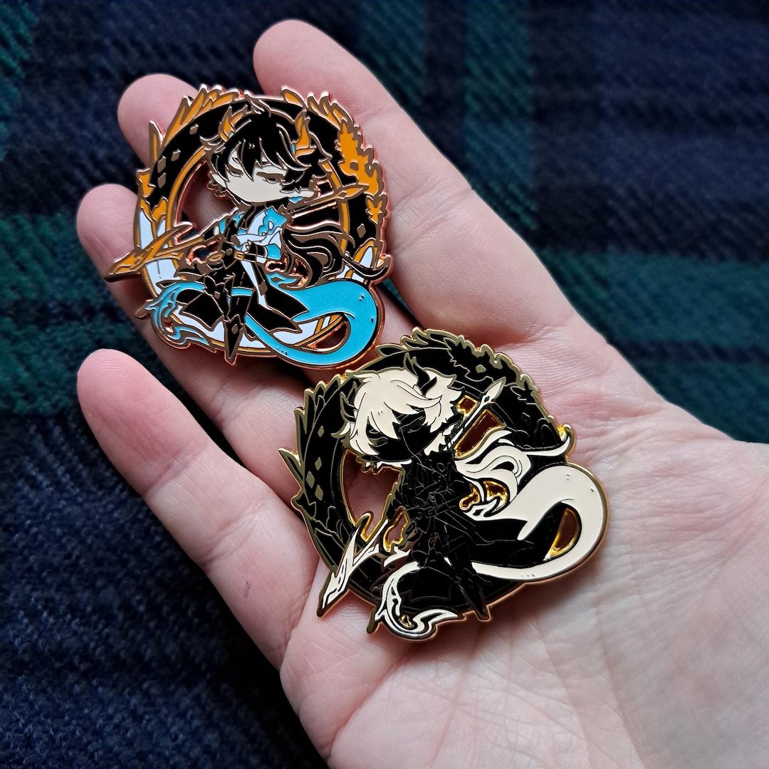 Enamel Pin (2" Pin, 5cm) Honkai Star Rail Dan Heng Permanso Terrae ...