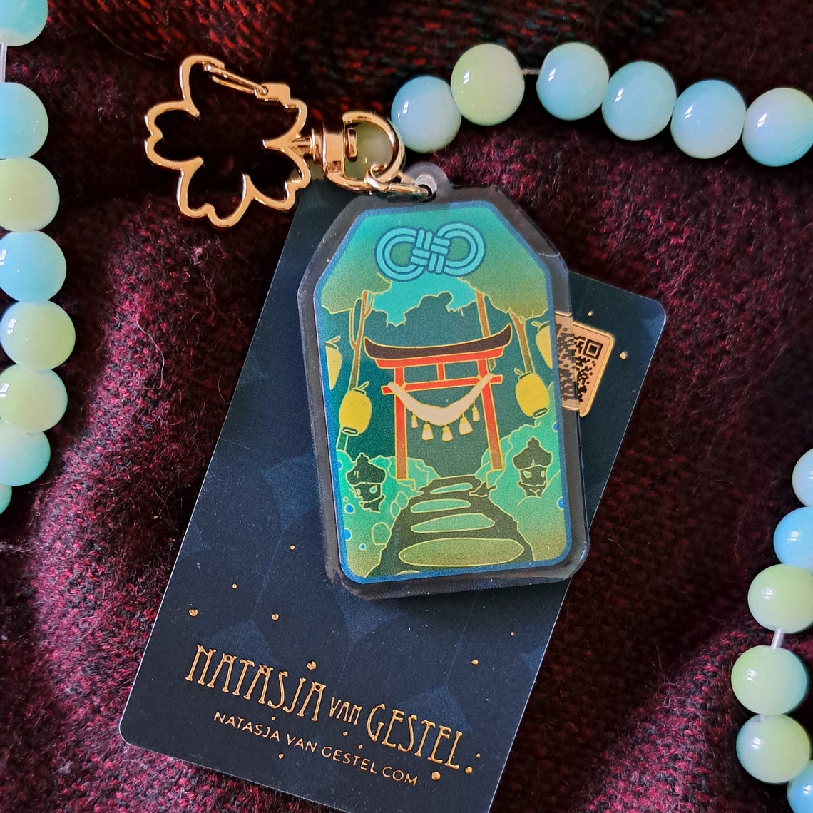 Omamori Charm "good Fortune" - Omamori Charm - Torii Woodland Gate ...
