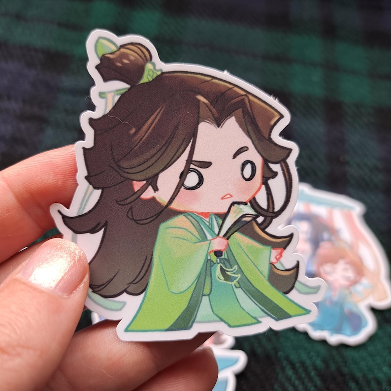 Scum Villain's Self Saving System Matte Stickers Danmei - Etsy