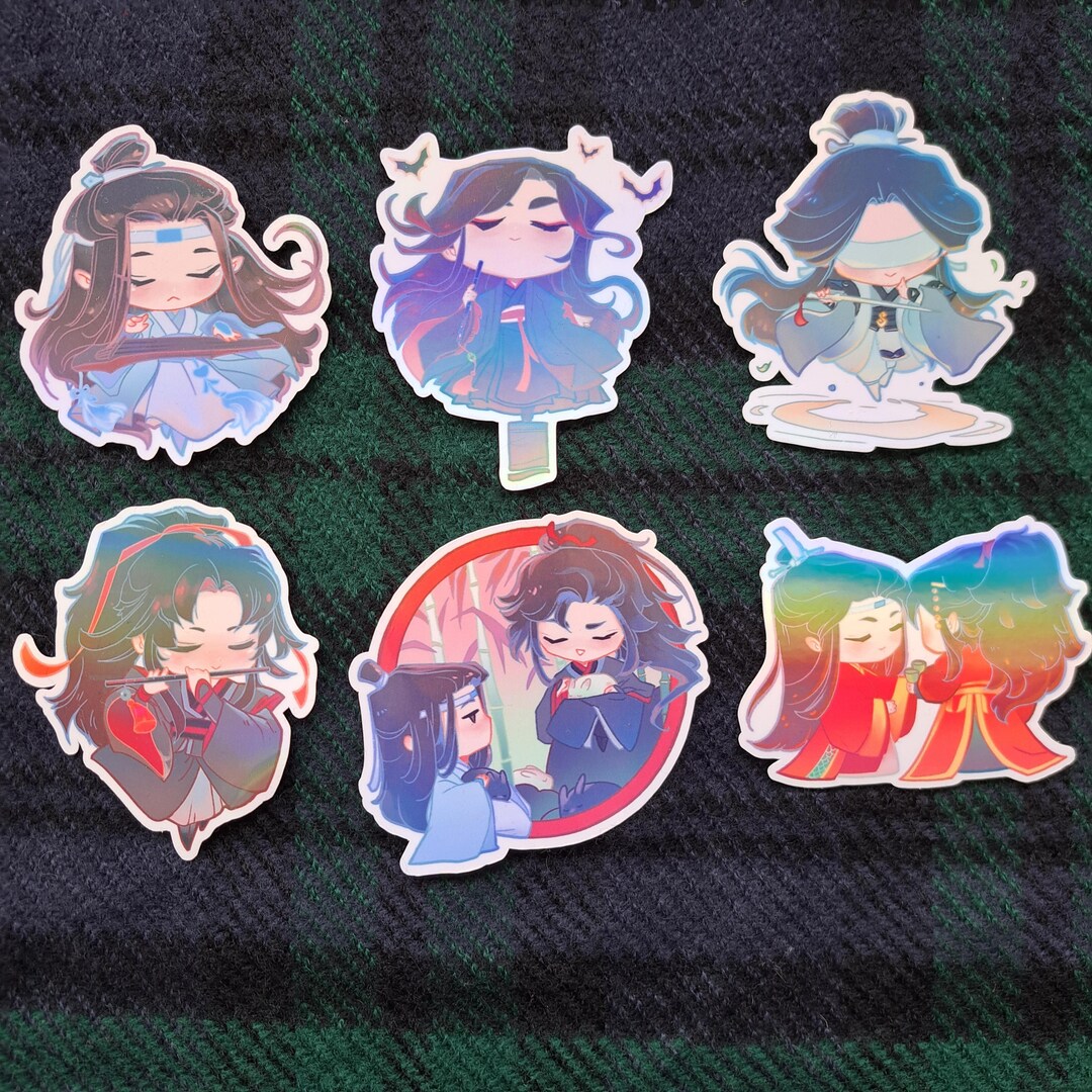 Holo MDZS Danmei Stickers - Mo Dao Zu Shi - Grandmaster of Demonic ...