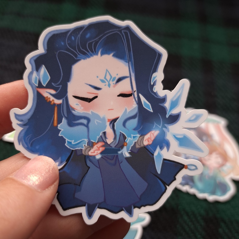 Scum Villain's Self Saving System Matte Stickers Danmei - Etsy