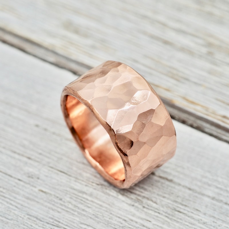 Copper Wedding Ring - Etsy