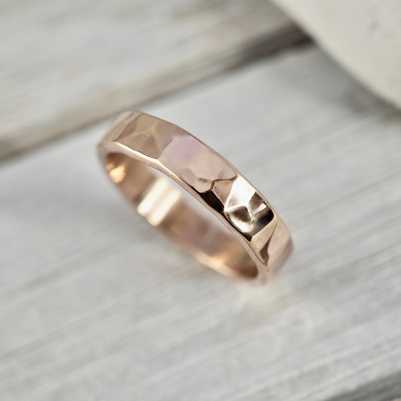 Rose Gold Ring - Etsy