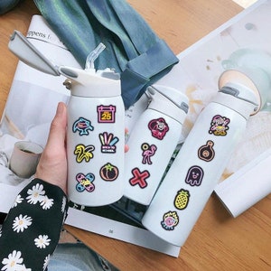 100PCS Neon Sign Stickers Bomb Graffiti Vinyl Decal Pack Laptop Car ...