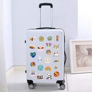 50pcs Hippy Hippie Stickers Pack Peace and Love Camper Van VW CND Car ...