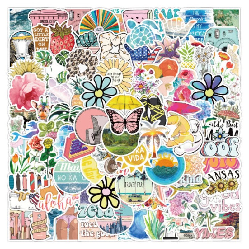 Preppy Stickers - Etsy