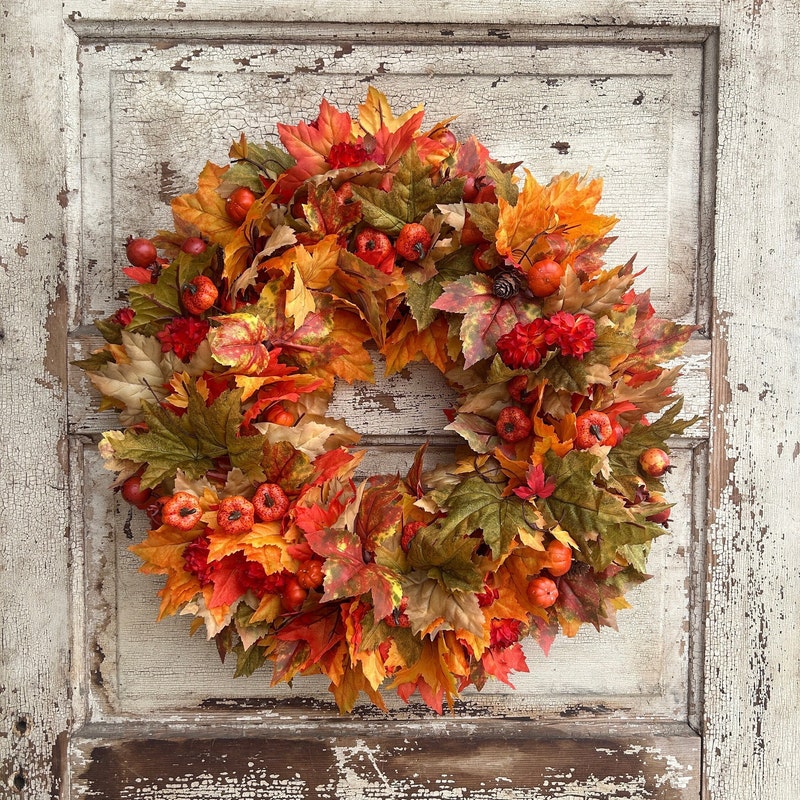 Fall Wreath - Etsy