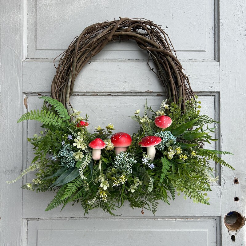 Springtime Wreath - Etsy