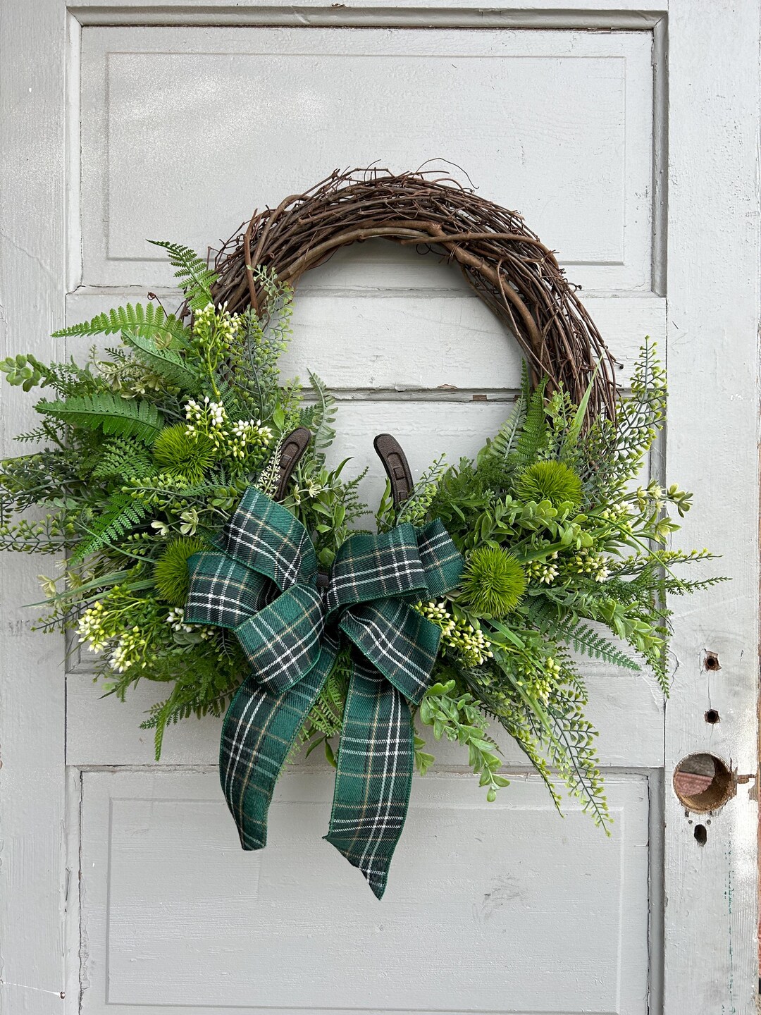 Saint Patrick’s Day Wreath for Front Door, St. Patty's Day Wreath, St ...