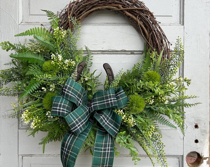 Saint Patrick’s Day Wreath for Front Door, St. Patty's Day Wreath, St ...