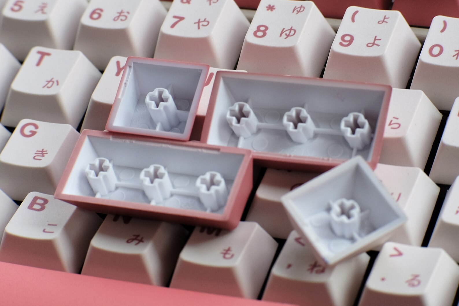 Replica GMK Daifuku Cherry Profile PBT Dye Sub Pink White - Etsy